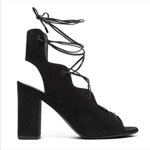 Saint Laurent | Shoes | Saint Laurent Babies Suede Lace Up Sandal ...
